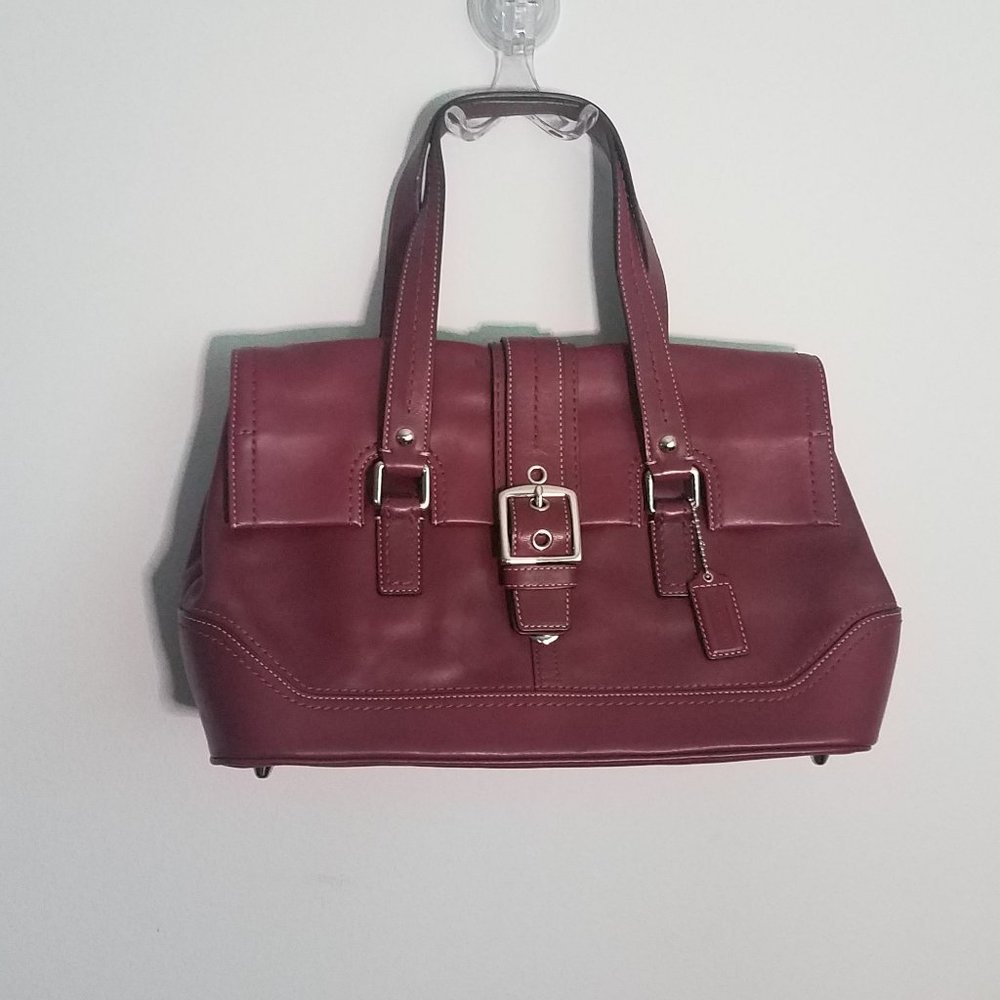 vintage coach burgundy - Gem